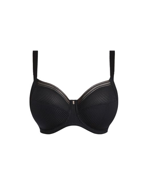 Fantasie Fusion Underwire Full Cup Bra With Side Support in Black | Lyst UK