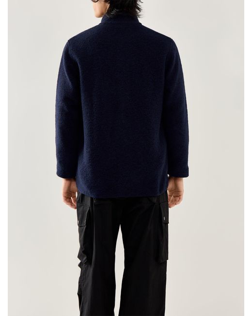 Hartford Jock Knitted Jacket in Blue for Men | Lyst UK