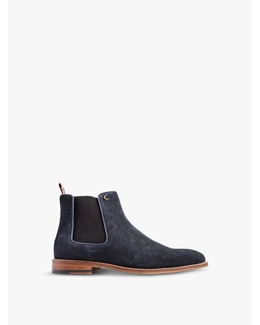 Simon Carter Elgar Ii Chelsea Boots, Leather in Blue for Men | Lyst UK