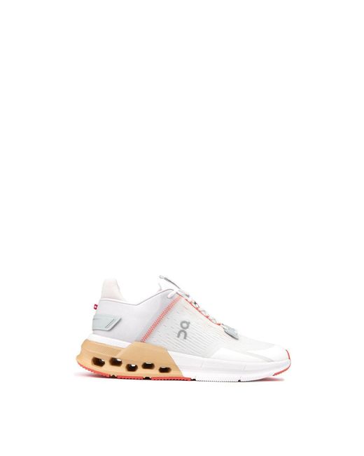 On Shoes Cloudnova Flux Trainers in White | Lyst UK