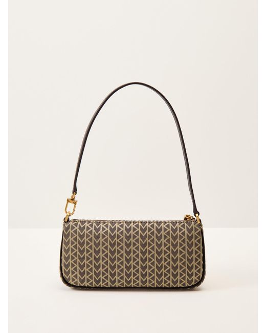 Michael Kors Zoe 2000 Signature Sm Conv Pouchette Bag in Blue | Lyst UK