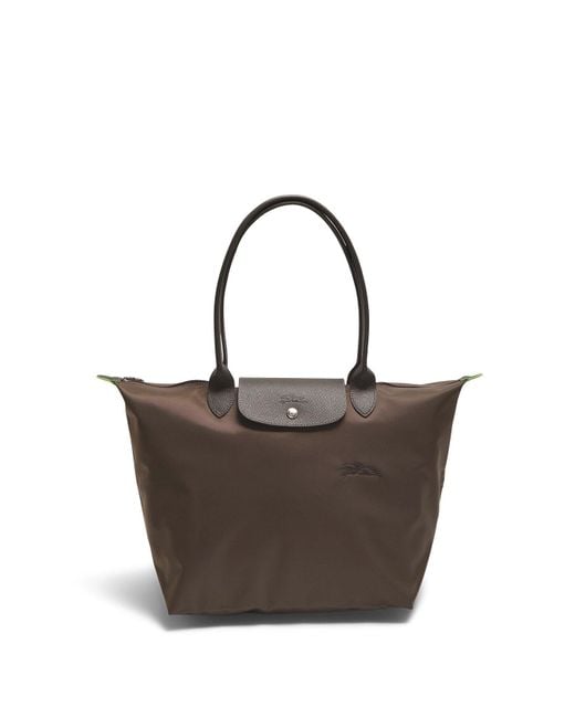 Longchamp Women's Le Pliage L Tote Bag in Brown | Lyst UK