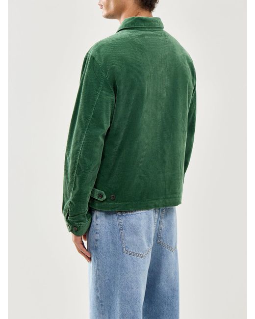 Polo Ralph Lauren Windbreaker Cord Jacket in Green for Men | Lyst UK