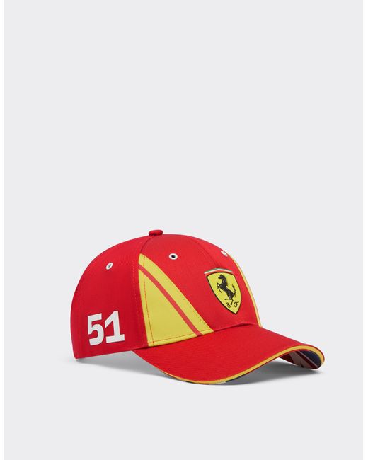 Ferrari Calado Hypercar Hat in Red | Lyst