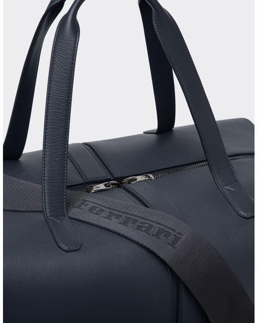 Ferrari Duffle Bag in Blue | Lyst