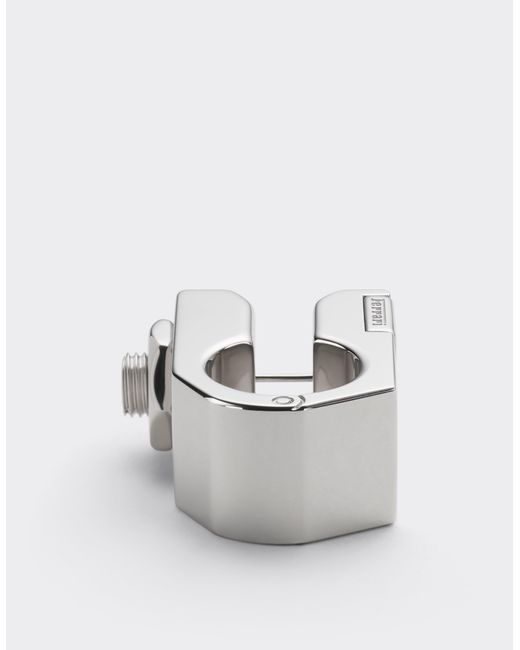 Ferrari Brass Ring in Grey | Lyst UK