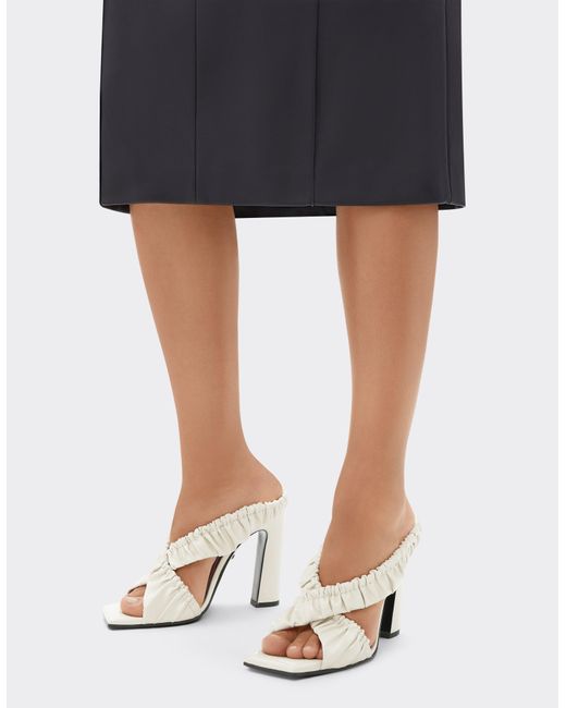 Ferrari High Sandals in White | Lyst