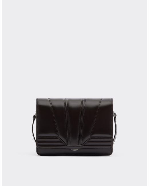 Ferrari Gt Crossbody Bag in Black | Lyst
