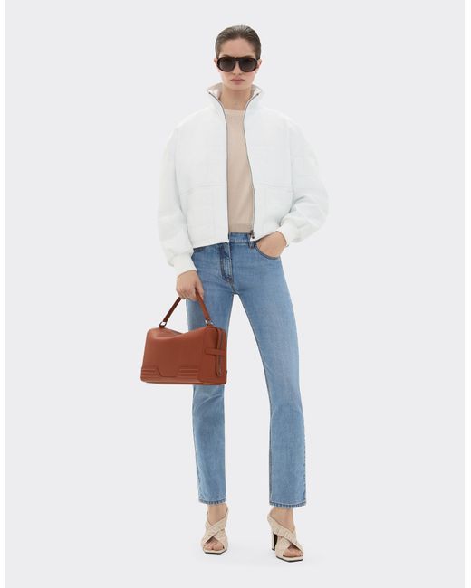 Ferrari Gt Shoulder S Bag Grained Lth in Brown | Lyst