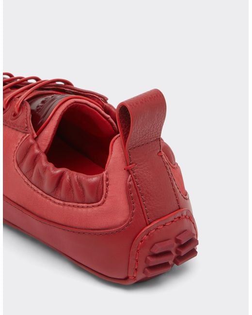 Ferrari Driver Sneakers in Red | Lyst UK