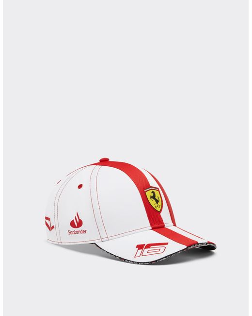 Ferrari Sf Replica Leclerc Lc Jr Cap Monaco Se 025891-01 in Red | Lyst UK