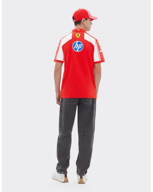 Ferrari Replica 2026 Polo Shirt Puma For Scuderia Hp in Red | Lyst UK