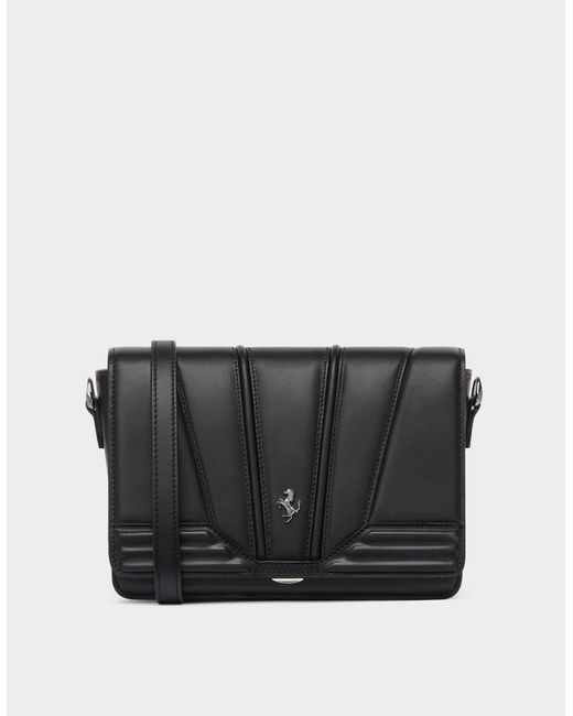 Ferrari Gt Crossbody Bag in Black | Lyst