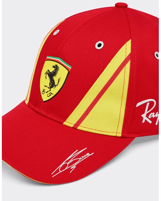 Ferrari Fuoco Hypercar Hat in Red | Lyst