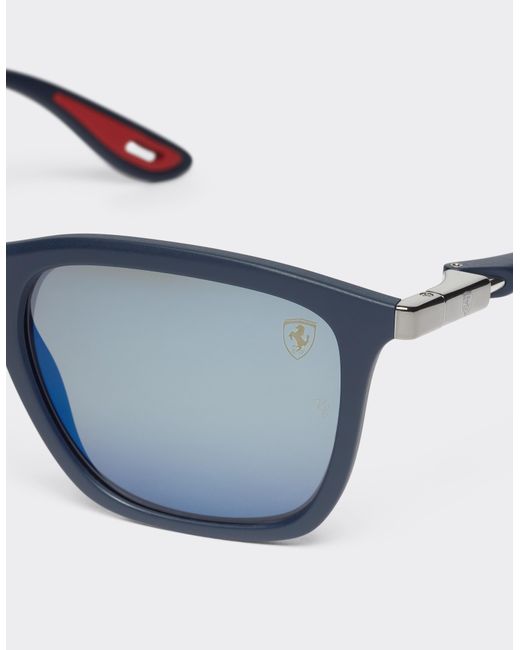 Ferrari Ray-Ban For Scuderia 0Rb4433M Matt Sunglasses With Polarised ...