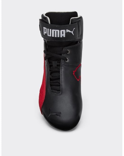 Ferrari Puma For Scuderia Future Cat Mid Trainers in White | Lyst