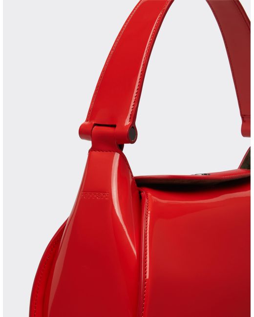 Ferrari Hobo Bag in Red | Lyst