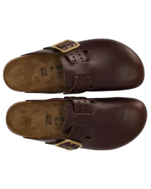 Birkenstock Boston Bold Gap Roast Clog in Brown for Men | Lyst