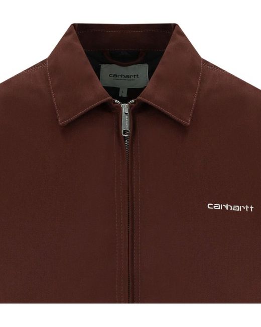 Carhartt Modul Script Off Road Jacket in Brown for Men | Lyst