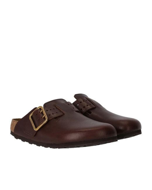 Birkenstock Boston Bold Gap Roast Clog in Brown for Men | Lyst