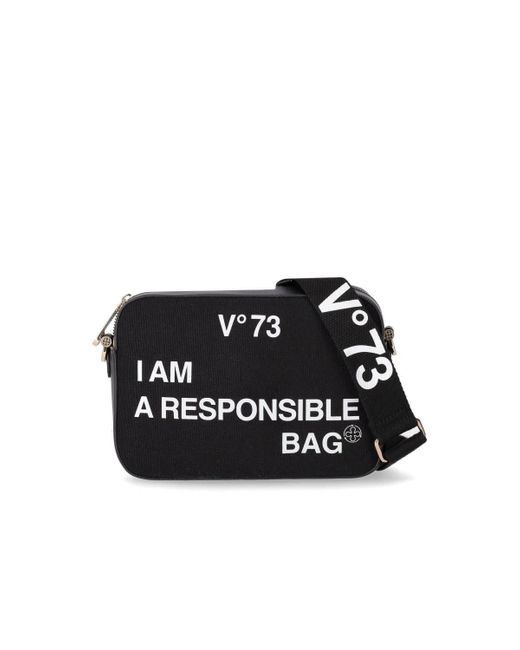 V73 Responsibility Bis Crossbody Bag in Black | Lyst