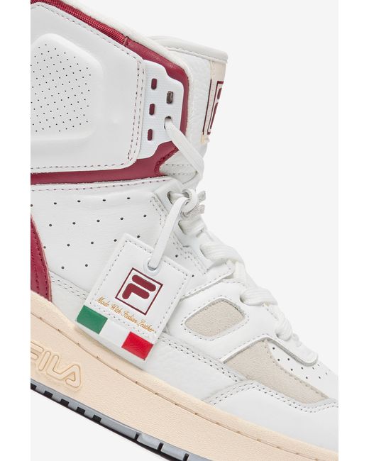 Fila Rissmo High Lux in White for Men | Lyst