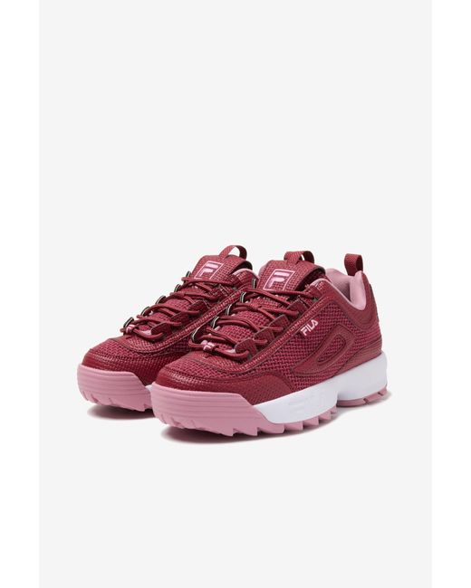 Fila Disruptor 2 Woven in Red | Lyst