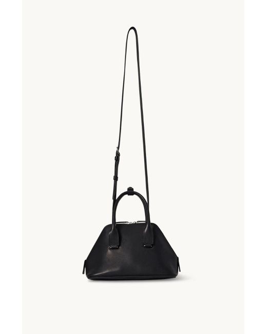 The Row Mini Devon Bag In Leather in Black | Lyst