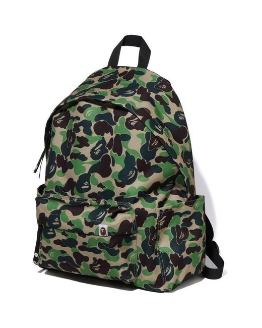 A Bathing Ape Bape Abc Backpack in Green for Men | Lyst UK