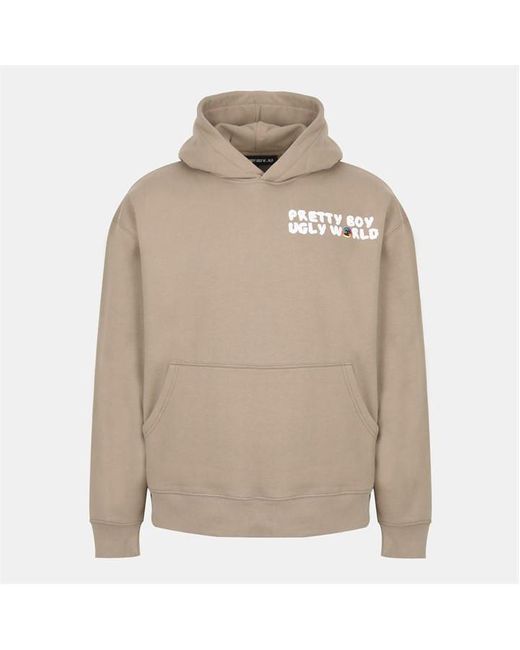 PRETTY BOY UGLY WORLD Pbuw World Oth Hood in Natural for Men | Lyst UK