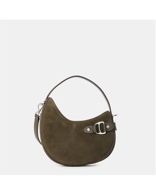 Ralph Lauren Real Leather Tasha Small Shoulder Bags in Metallic | Lyst UK