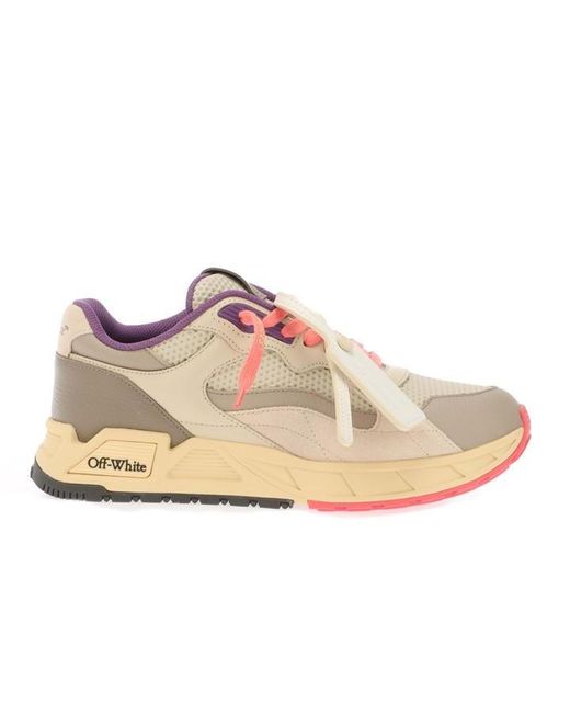 Off-White c/o Virgil Abloh Kick Off Trainers in Pink | Lyst UK