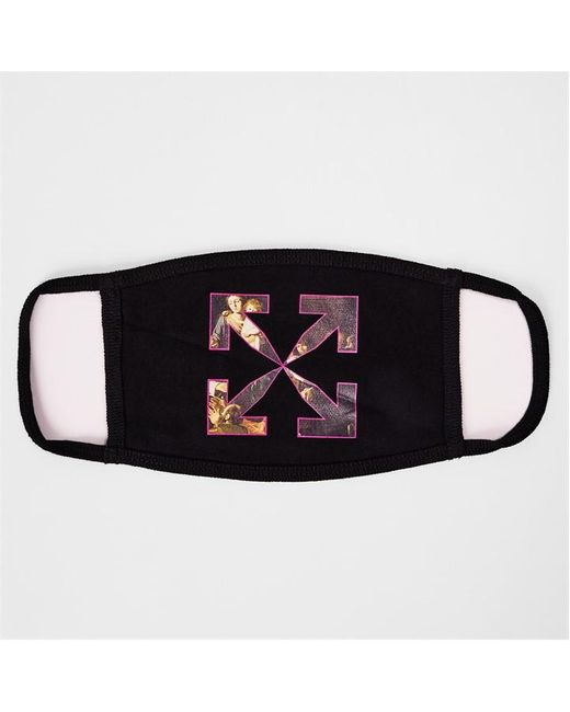 Off-White c/o Virgil Abloh Face Covering Masks in Black for Men | Lyst UK