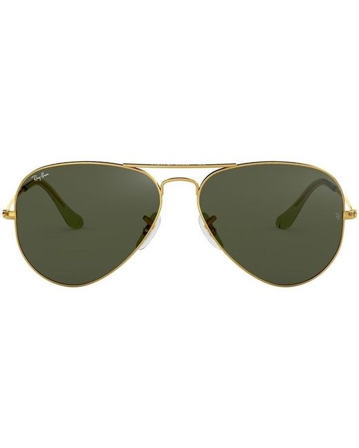 Ray-Ban Rayban Aviator Large 00 in Green | Lyst UK