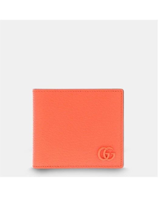 Gucci Billfold Wallet in Orange for Men | Lyst UK