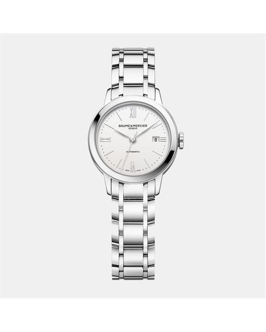 Baume & Mercier Adults Classima Automatic Analogue Watches in Metallic ...