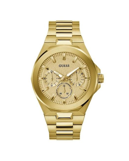 Guess Dashboad Watch in Metallic for Men | Lyst UK