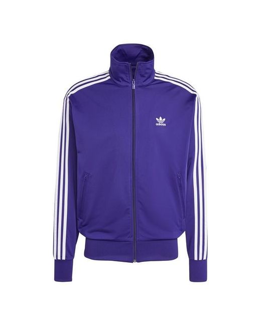 adidas Originals Firebird Tracksuit Top in Purple for Men | Lyst UK