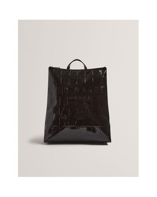 Ted Baker Ted Icon Backpack in Black | Lyst UK