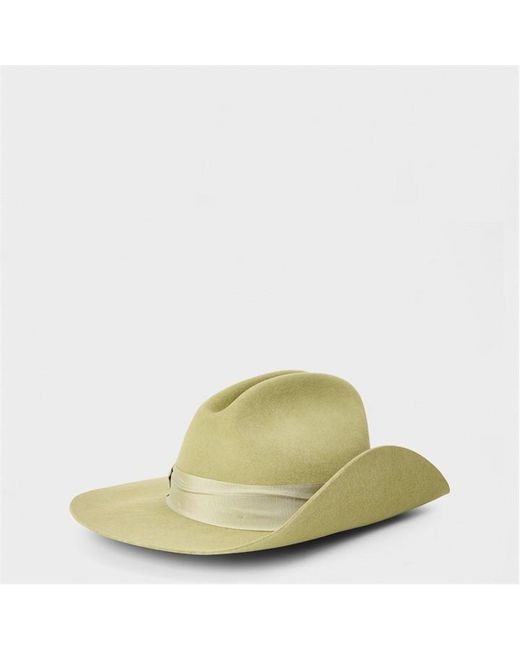 Gucci Fedora Hat in Green | Lyst UK