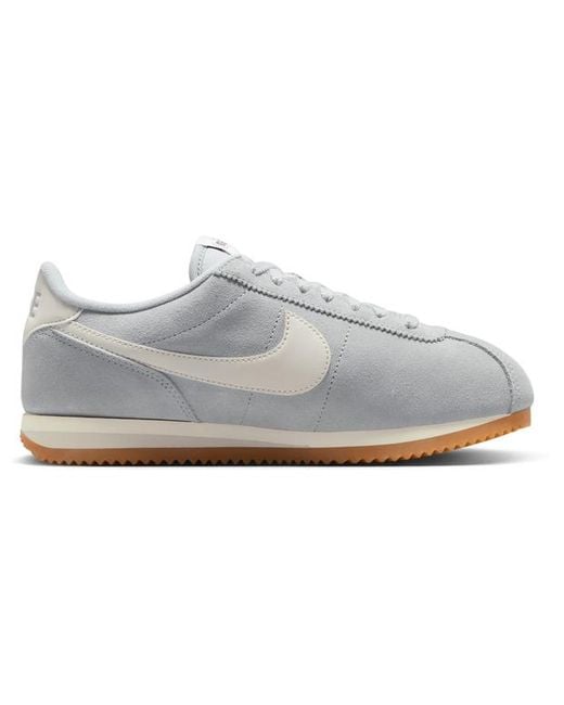 Nike Cortez Sneakers in Grey | Lyst UK