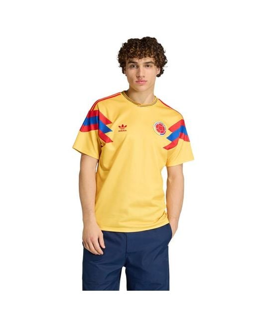 adidas Colombia Jerseys/Replicas in Orange for Men | Lyst UK