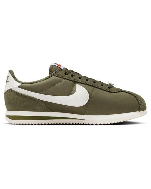 Nike Cortez Sneakers in Green | Lyst UK