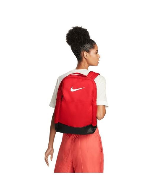 Nike Brasilia 9.5 Training Backpack Bags in Red | Lyst UK