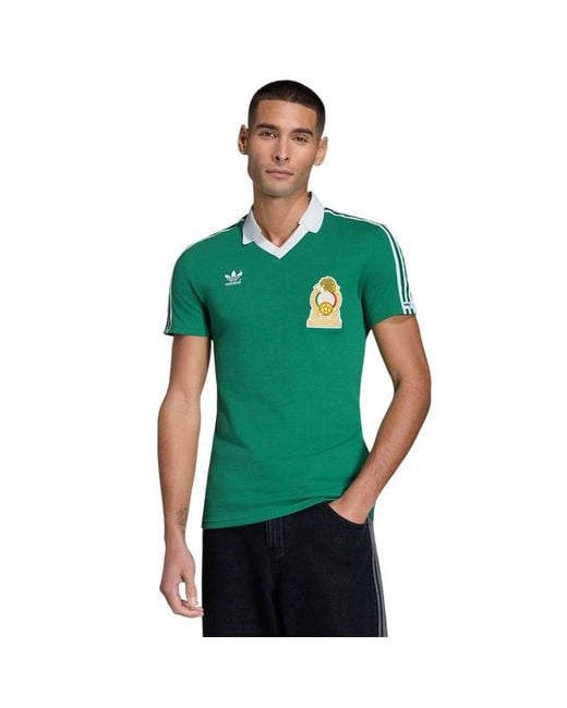 adidas Mexico Jerseys/Replicas in Green for Men | Lyst UK