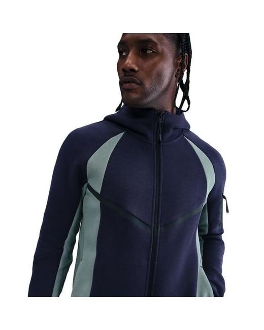 Nike Tech Fleece Hoodies in Blue for Men | Lyst UK