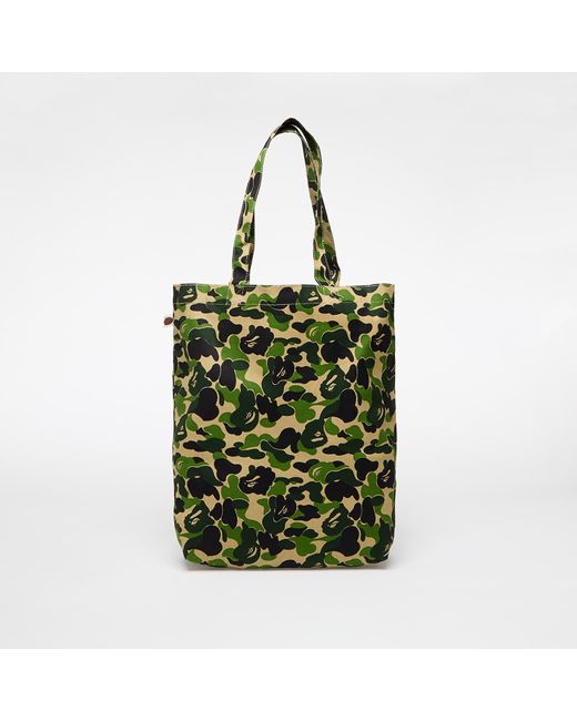 A Bathing Ape Bag Abc Camo Tote Bag M in Green | Lyst