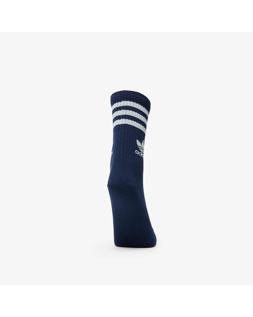 adidas Originals Adidas 3 Stripes Crew Sock 3-Pack Wonder/ Night in ...