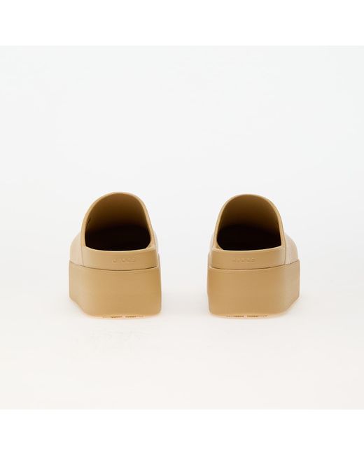 Crocs™ Sneakers Dylan Platform Clog in Natural | Lyst