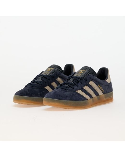 adidas Originals Adidas Gazelle Indoor Legend Ink/ Wonder Beige/ Gum in ...